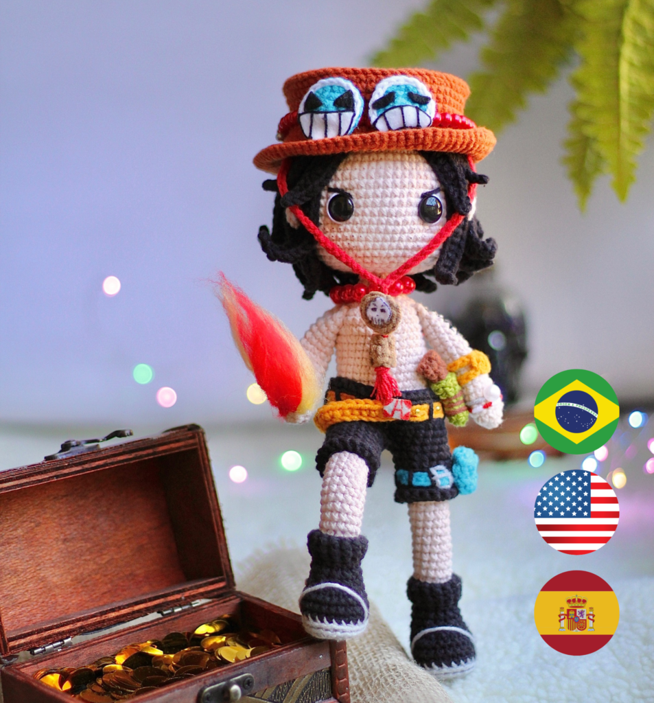 PADRÃO ACE AMIGURUMI EM PDF – Amigurumis da Vit